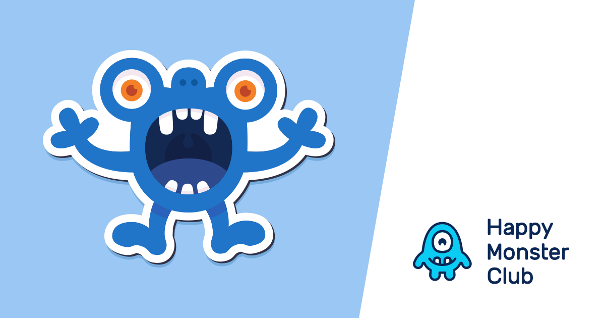 The happy bunch magnet pack - Happy Monster Club